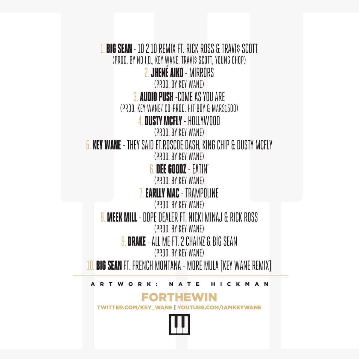 The Source |KeYWane Releases Artwork x Tracklist For 'So Many Keys Vol.2'