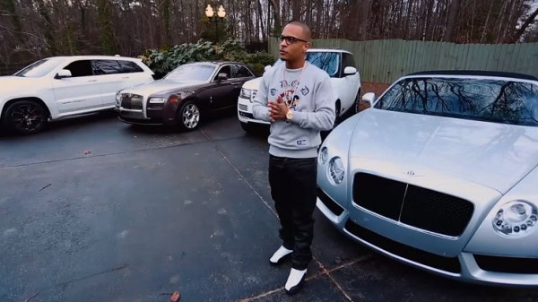 T.I Takes Us For A Tour Of His Luxury Car Collection - The Source