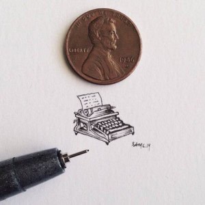 The Source |These Detailed Drawings Are All Smaller Than The Size Of A ...