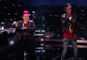 Wiz Khalifa Takes Part in Sign Language Rap Battle on Jimmy Kimmel ...