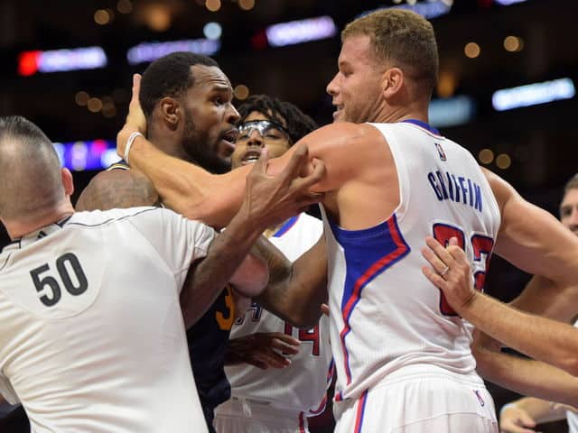 The Source |Blake Griffin & Trevor Booker Came Pretty Close To Brawling ...