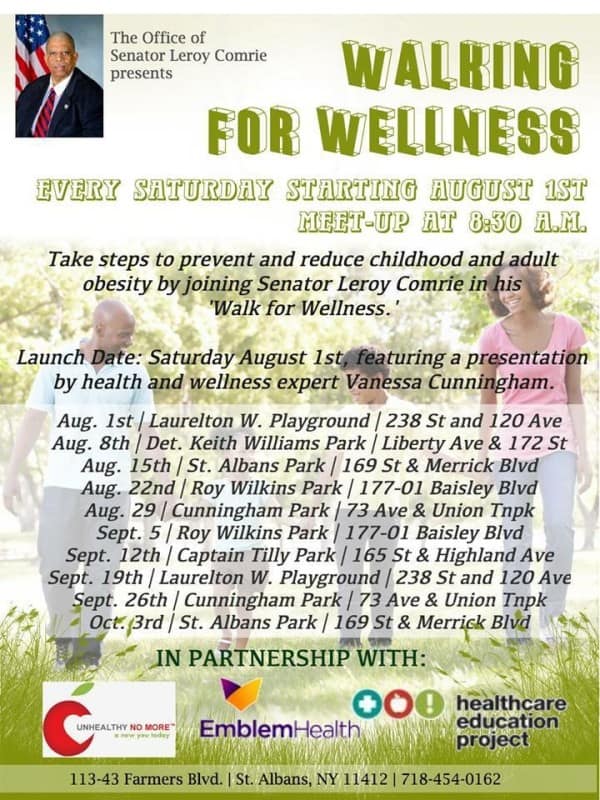Lose Weight And Stay In Shape With NYS Senator Leroy Comrie And ...