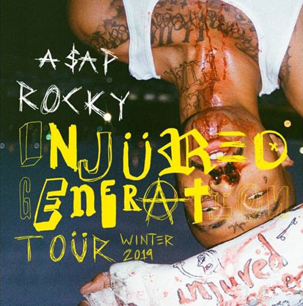 ASAP Rocky Announces ‘Injured Generation’ Tour - The Source