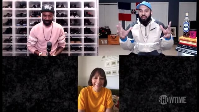 Desus & Mero Chop It Up W/ Rashida Jones on #BlackAF, Kenya Barris and More