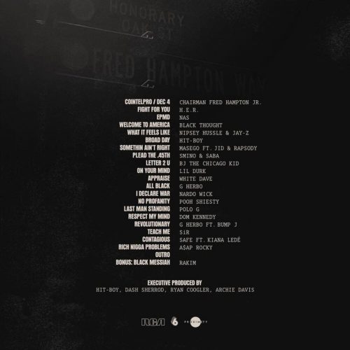 ‘Judas and the Black Messiah’ Soundtrack' Now Available