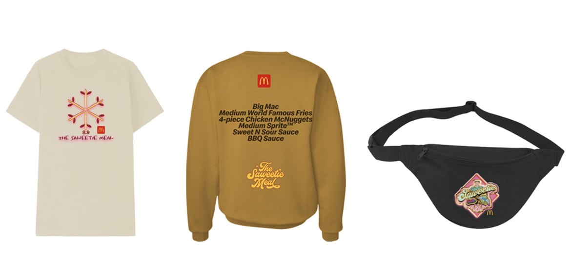 So Icy: Saweetie and McDonald’s Release New Merch Collection