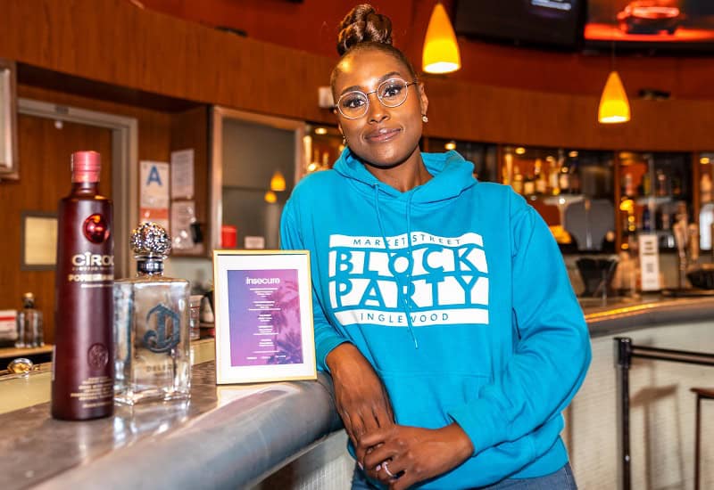 Issa Rae Joined by CÎROC and DeLeon to Celebrate her Series Finale with ...