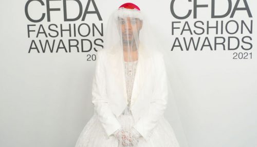 Kid Cudi Rocks Wedding Dress at CFDA Fashion Awards - The Source