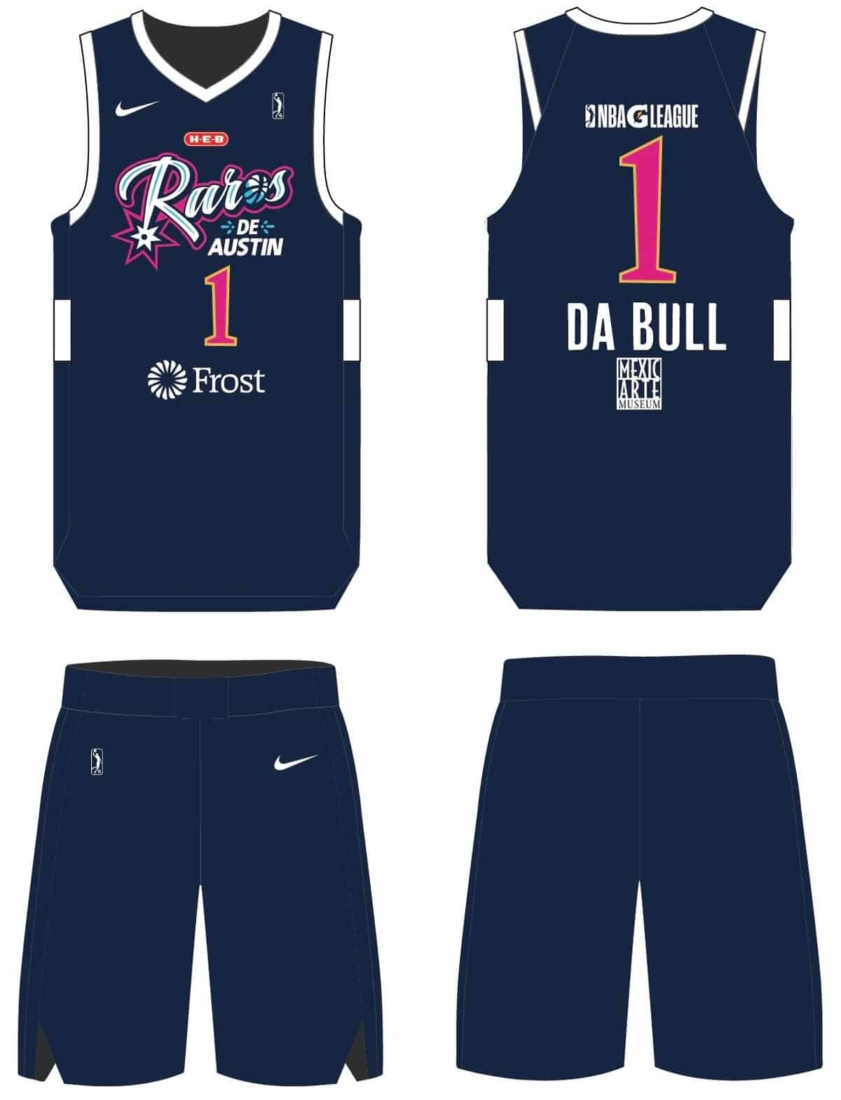 G League's Austin Spurs Announce Alternate Identity - "Los Raros de Austin"