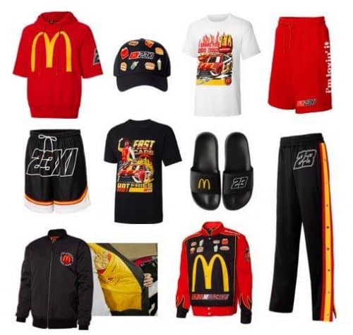 23XI Racing Partner with McDonald's for Racewear Collection