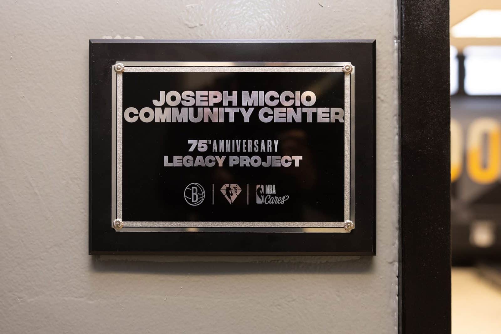 Brooklyn Nets Renovate Red Hook's Joseph Miccio Community Center ...