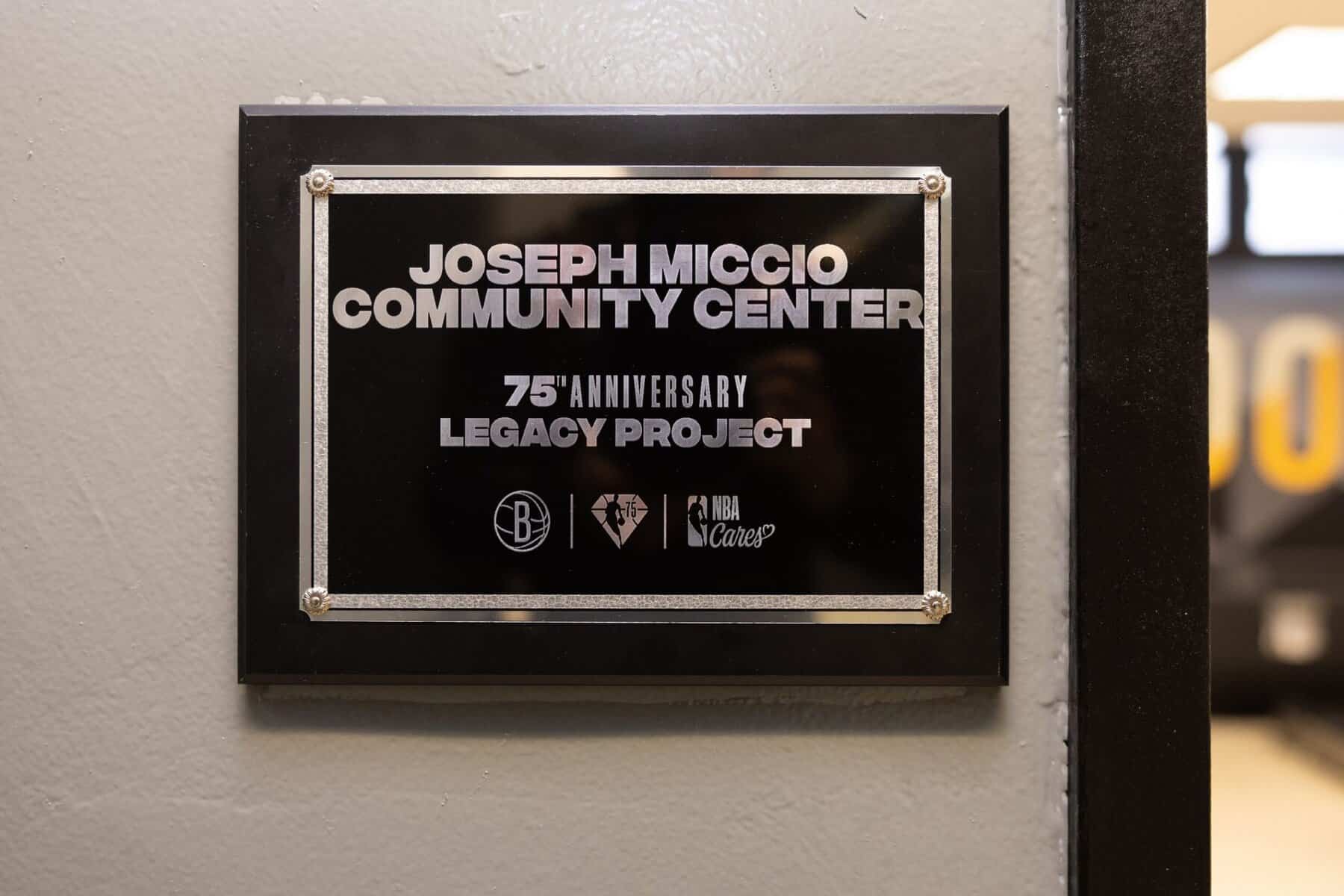 Brooklyn Nets Renovate Red Hook's Joseph Miccio Community Center ...