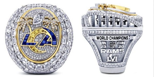 Diamonds Dancin’: Los Angeles Rams Reveal Super Bowl LVI Rings - The Source