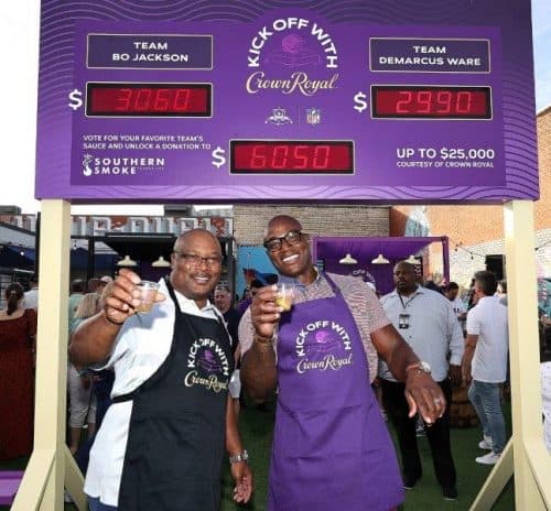 Bo Jackson and Demarcus Ware Team With Crown Royal for BBQ Cook-Of in ...