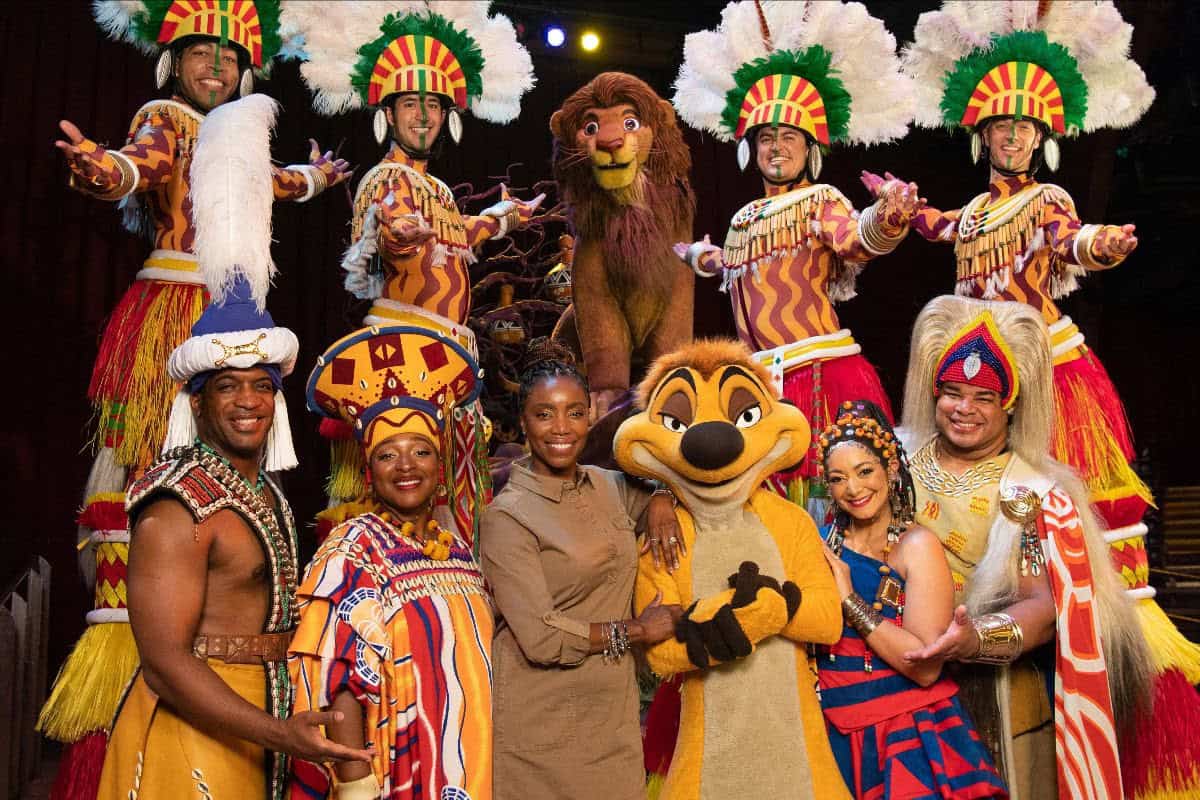 The Source |Actress Heather Headley Reunites With Simba And Timon For ...