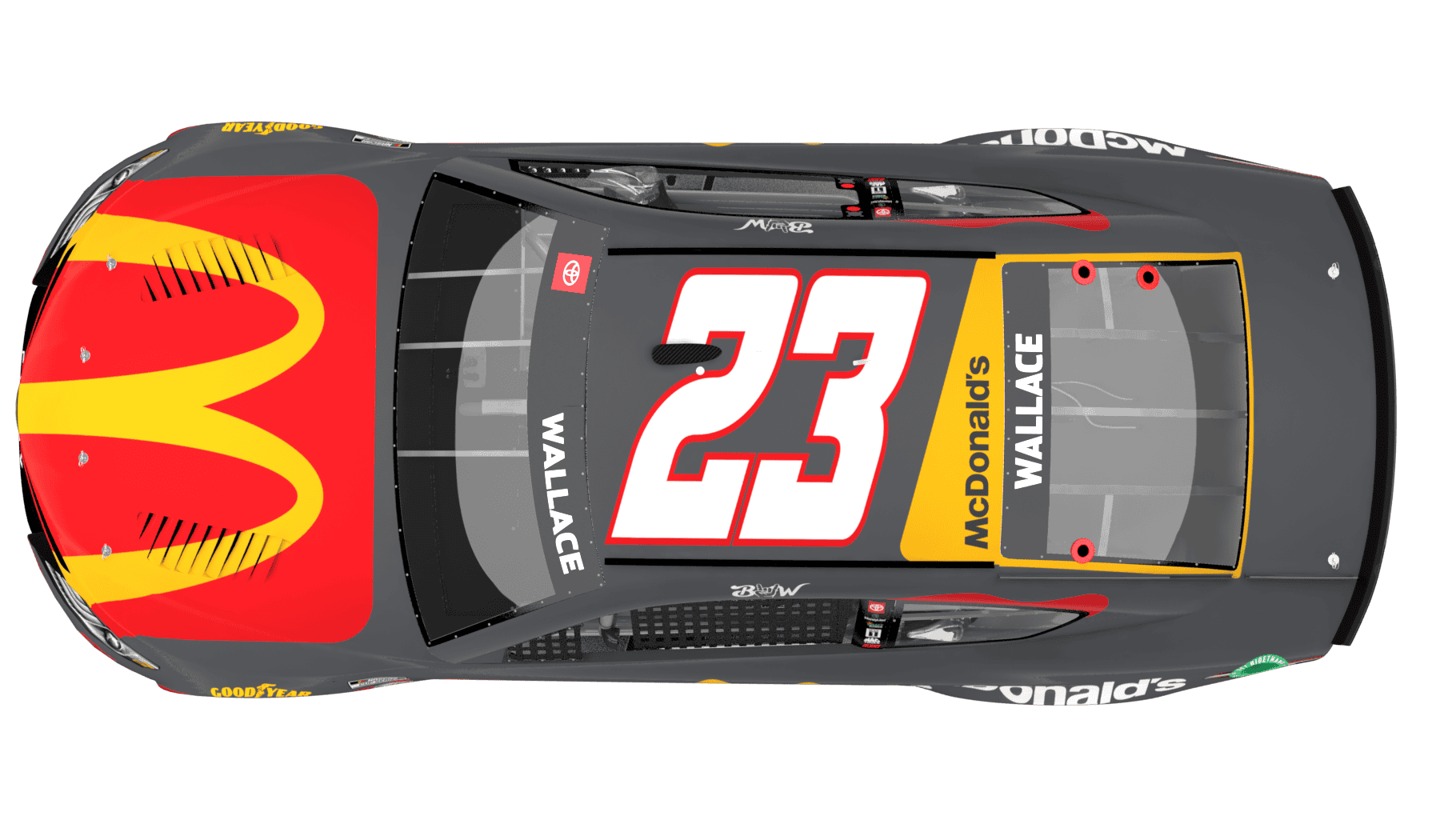 McDonald's Unveils New Paint Scheme for 2023 NASCAR Competitions