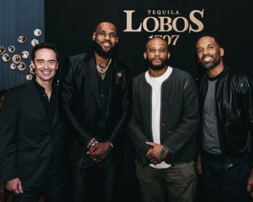LeBron James Celebrates Scoring Record with Lobos 1707 at LA's LAVO ...