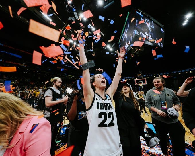 Iowa's Caitlin Clark Drops First 40-point Triple Double in NCAA ...