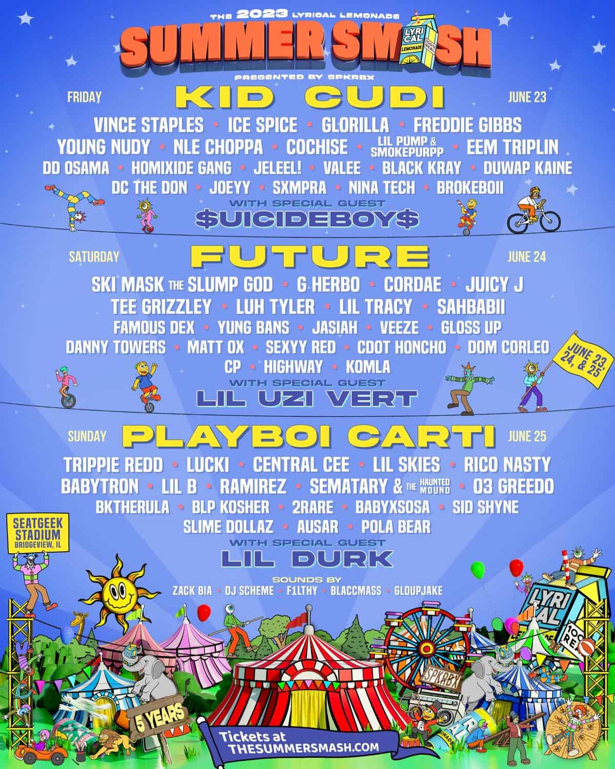 Lil Durk Announced as Surprise Guest as Summer Smash Festival Expands