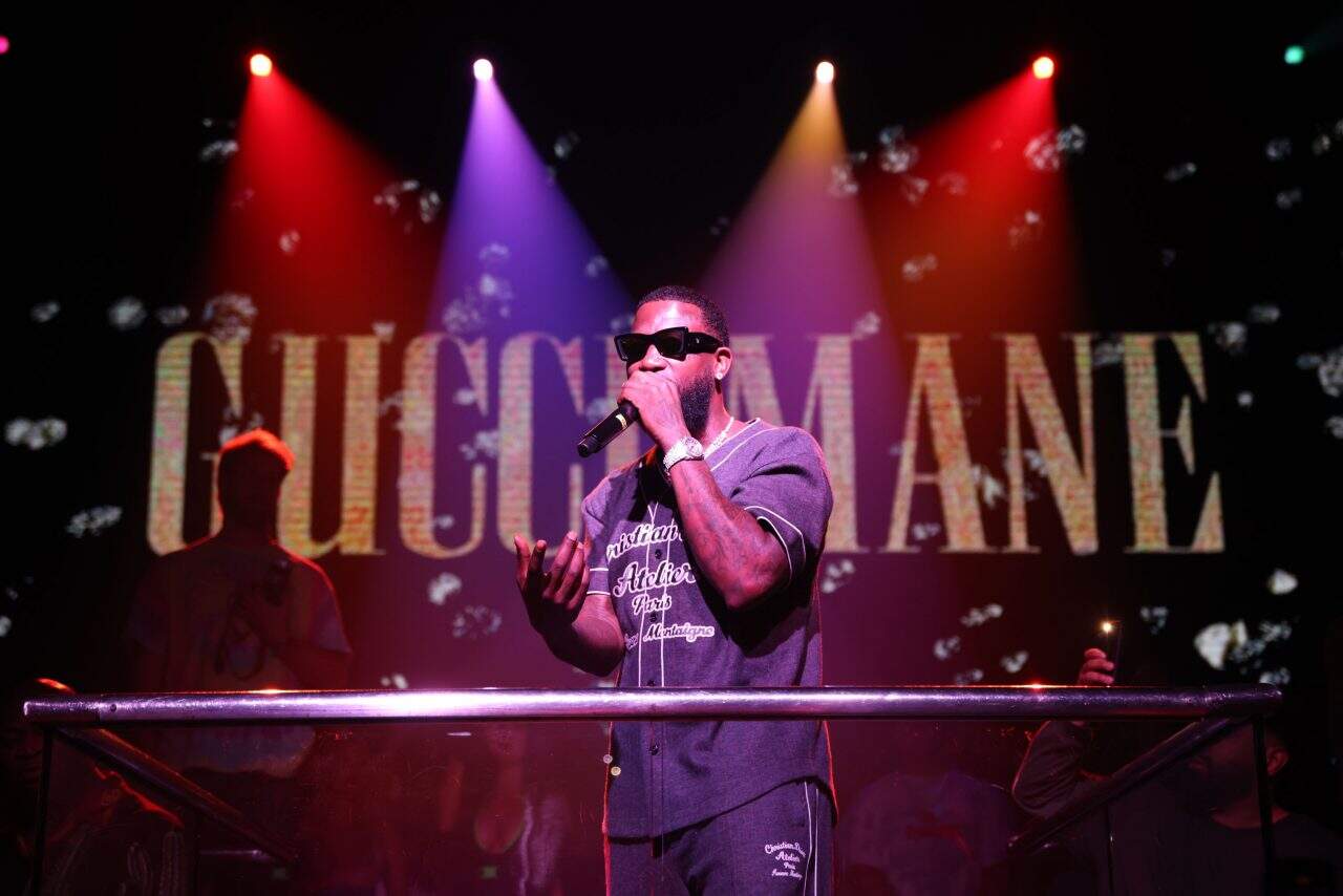 Gucci Mane and Jim Jones Hit Miami Hot Spot LIV with Weekend Performances
