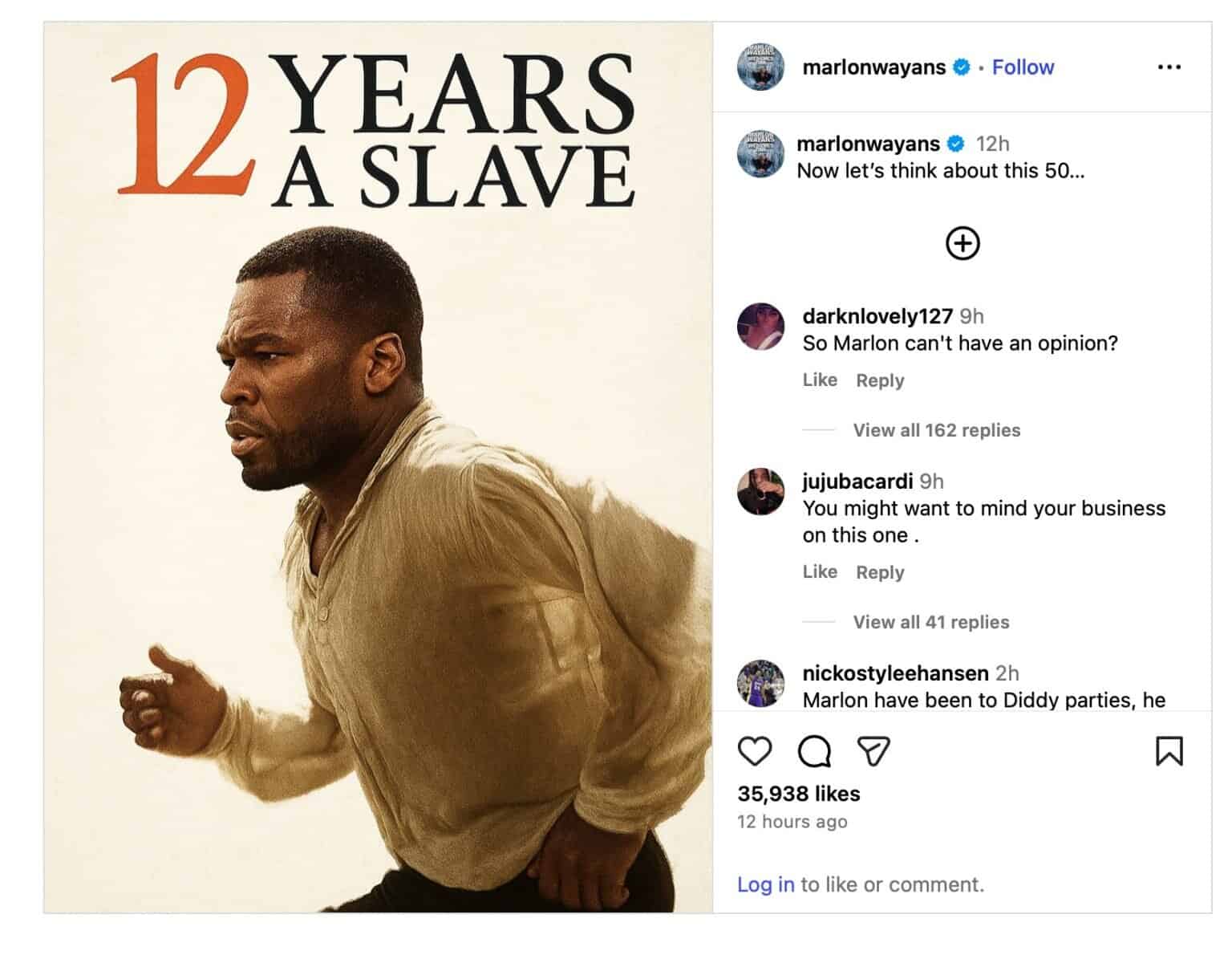 50 CENT CLAPS BACK AT MARLON WAYANS — “YOU THINK THE DIDDY DOC IS KARMA? THAT WAS A BIG MISTAKE ...