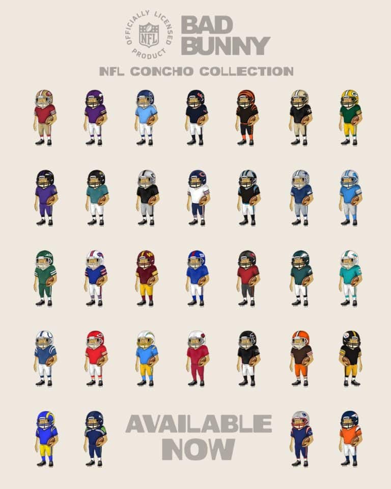 Bad Bunny and NFL Reveal Super Bowl LX Halftime Merch Collection